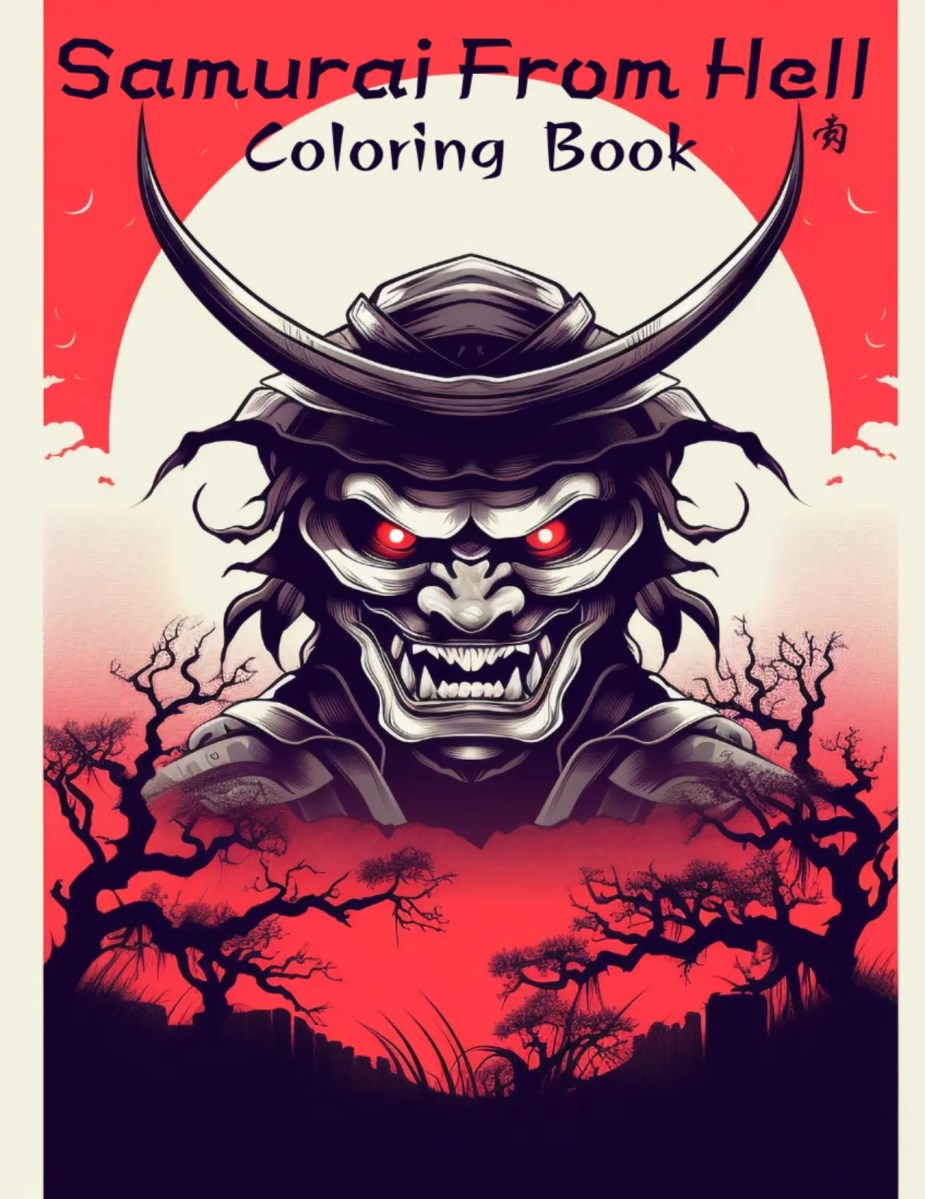 Samurai from Hell: Infernal Warriors – Lena Sosica Coloring Books