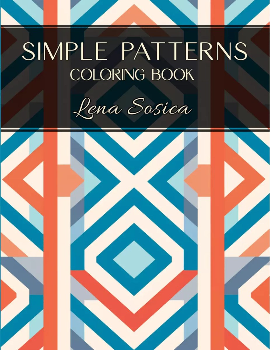 Simple Patterns Coloring Book – Lena Sosica Coloring Books