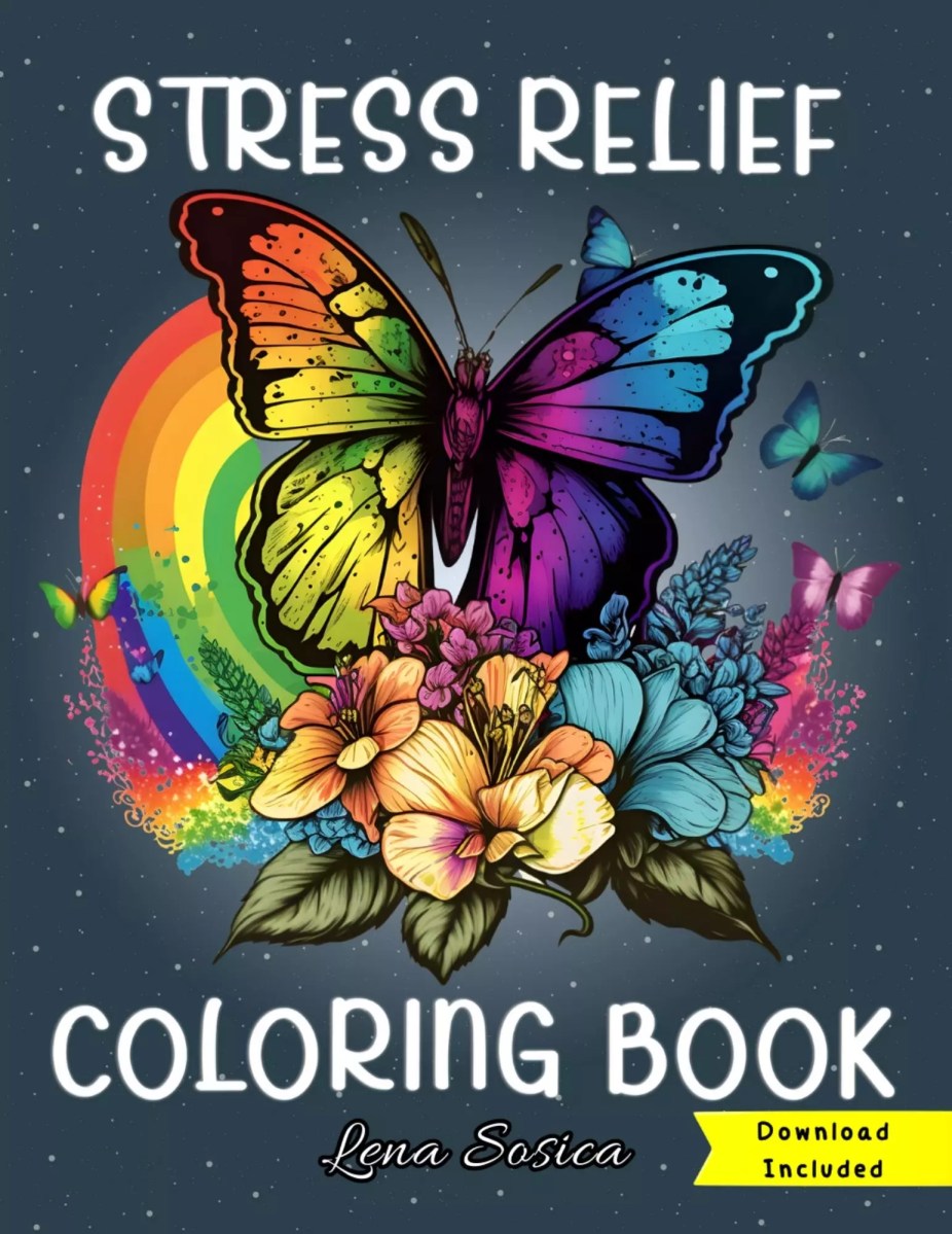 Fantasy & Sci-Fi Coloring Books – Lena Sosica Coloring Books