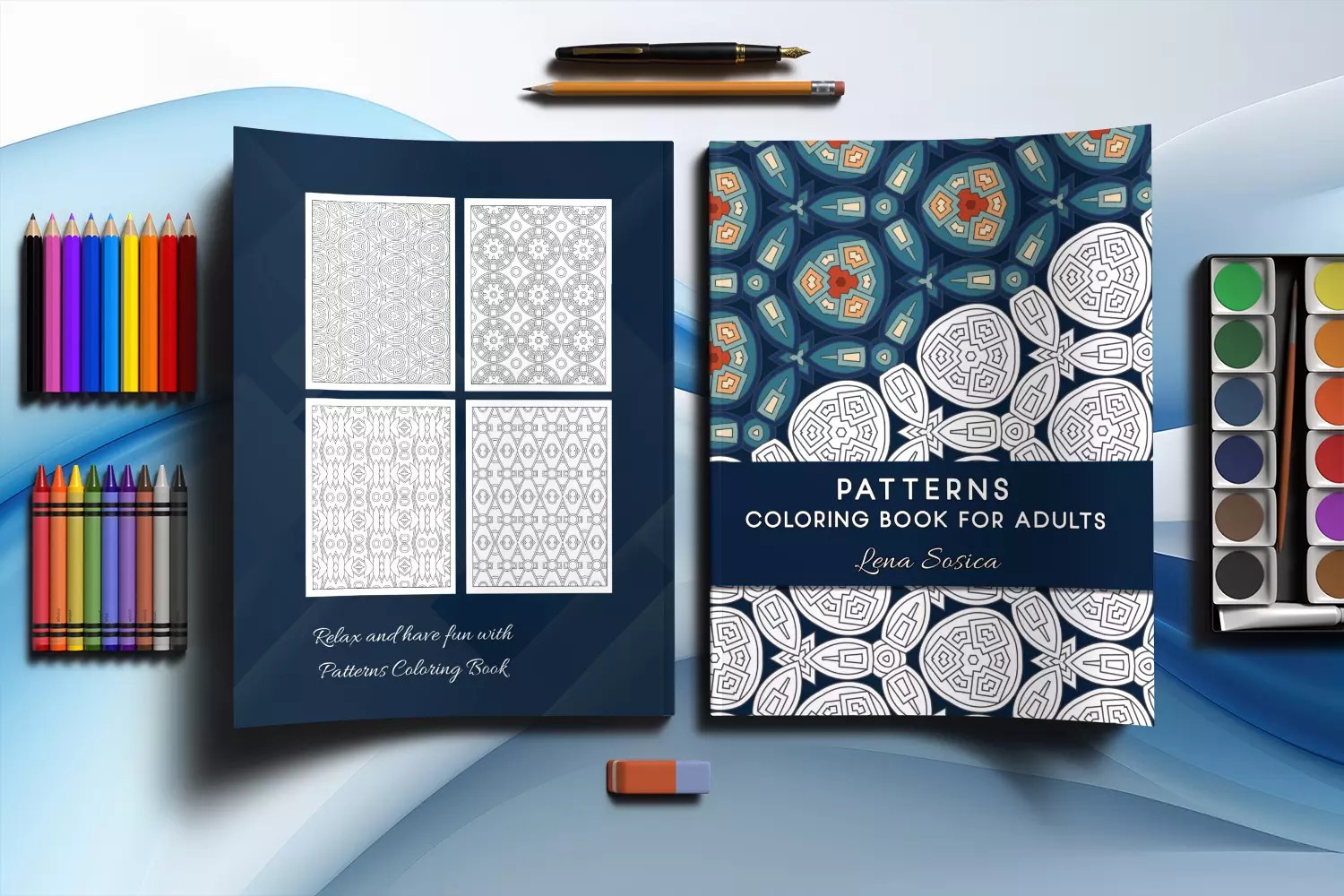 Patterns Coloring Book for Adults – Lena Sosica Coloring Books